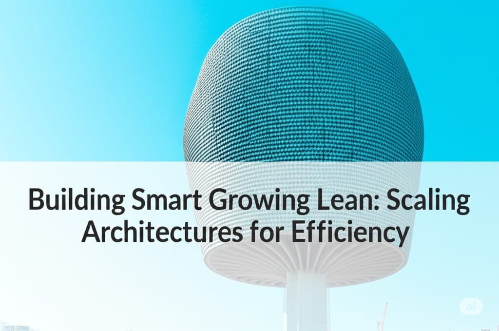 Building Smart, Growing Lean: Scaling Architectures for Efficiency ...